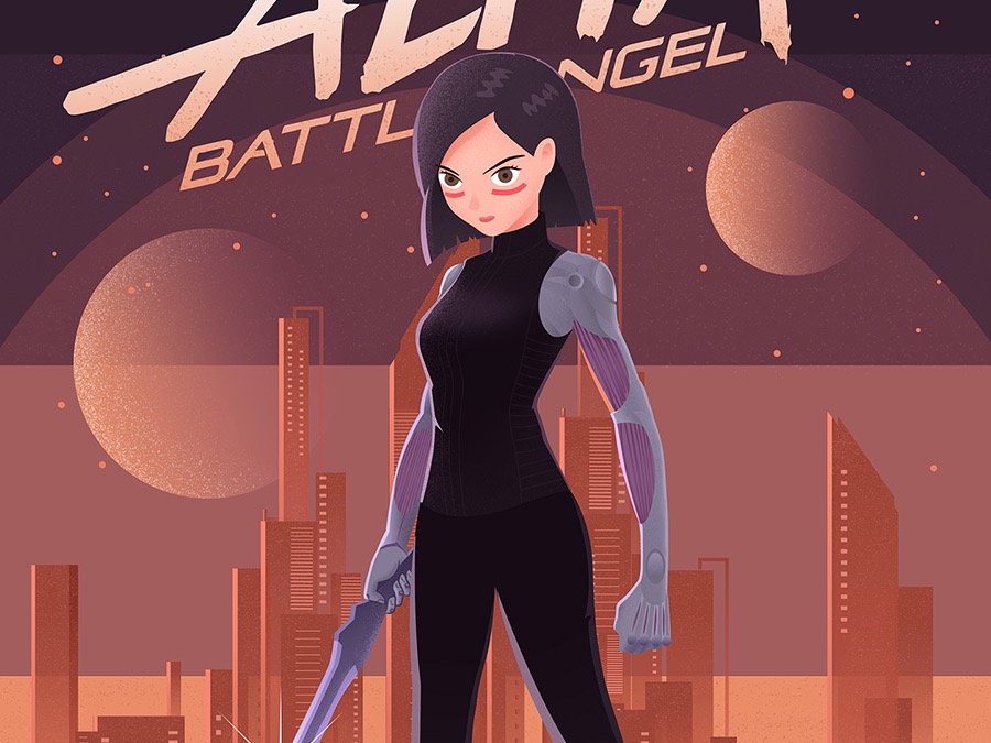 Alita阿丽塔_FeiWong-站酷ZCOOL