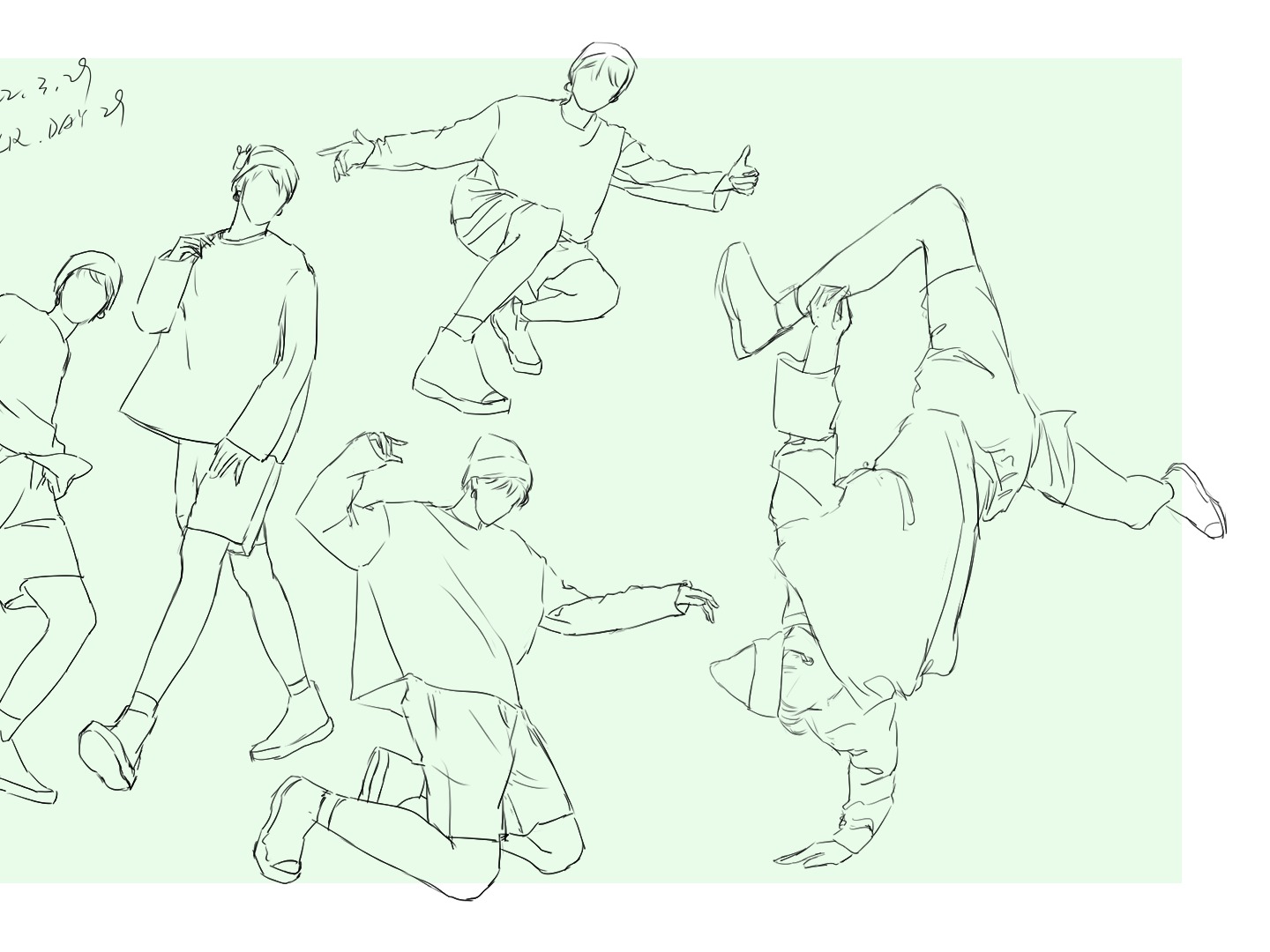 #速写60天挑战赛# DAY29 @速写班长_梦中情兔-站酷ZCOOL