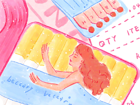 原创插画｜三联画（3/3）Sentimentalist_beccary-站酷ZCOOL