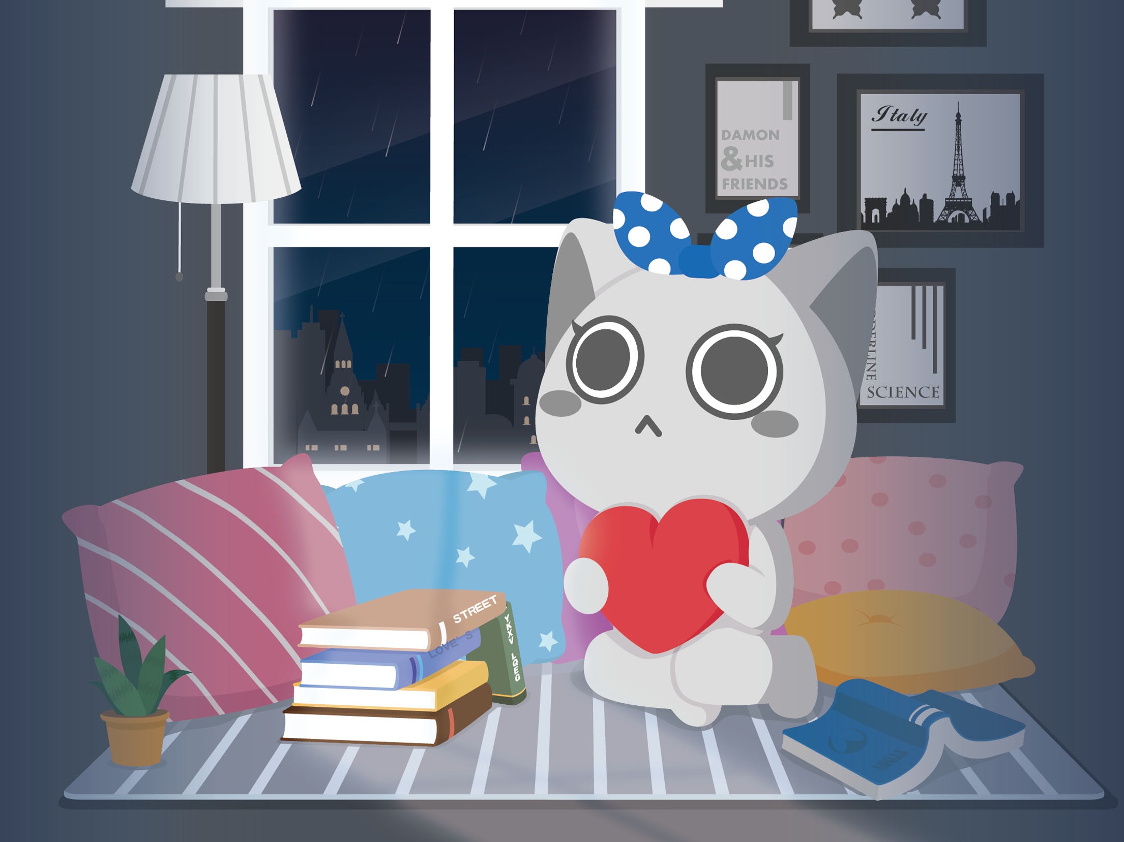 DAMON & HIS FRIENDS_不正经动画-站酷ZCOOL