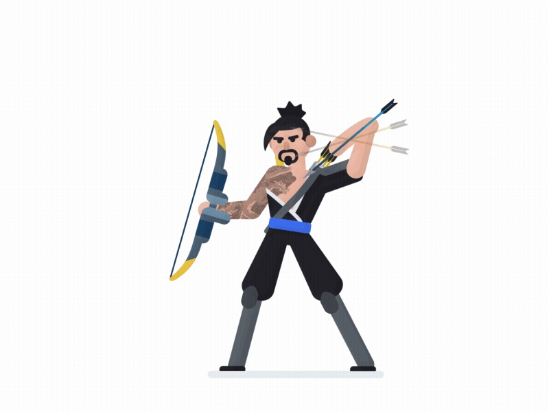 Hanzo！_DeeKay_Kwon-站酷ZCOOL