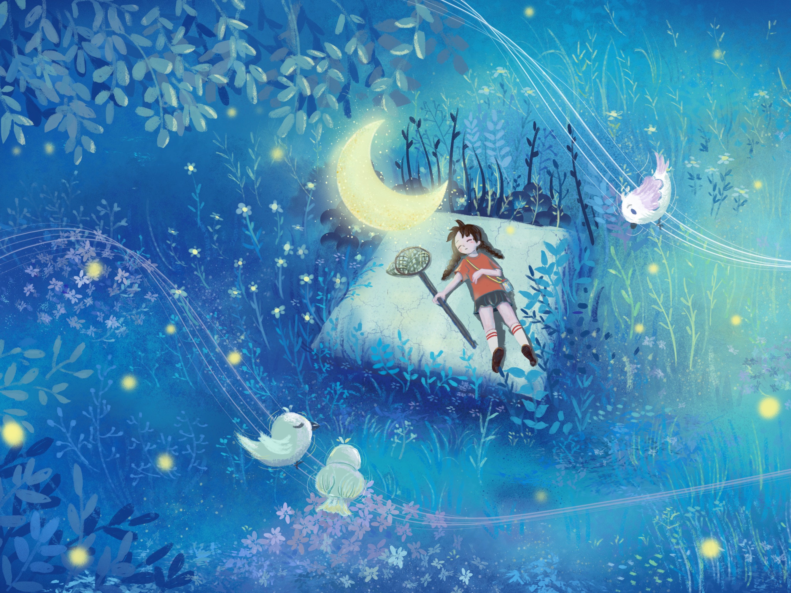 仲夏夜之梦_脑瓜儿吖-站酷ZCOOL