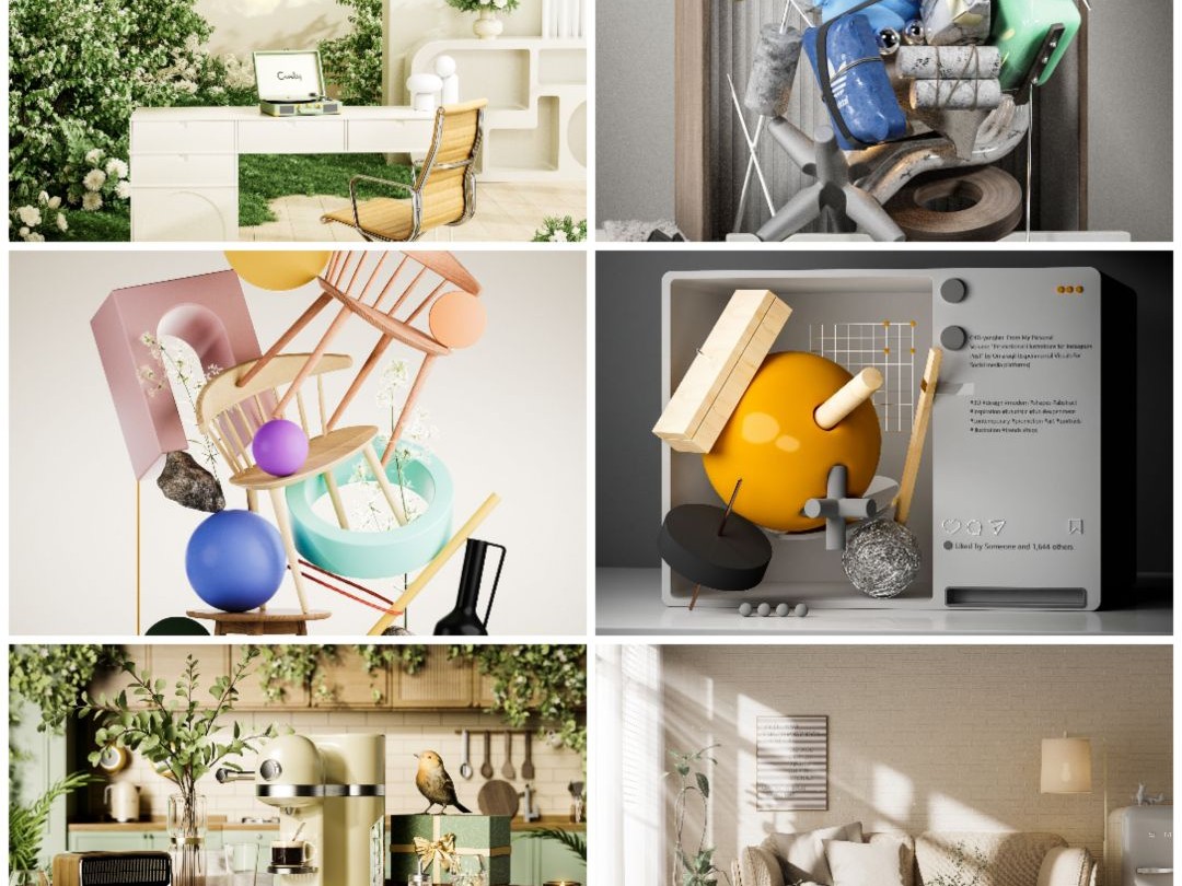 c4d杨帆动态班 rs静态_阿粥不是州-站酷ZCOOL