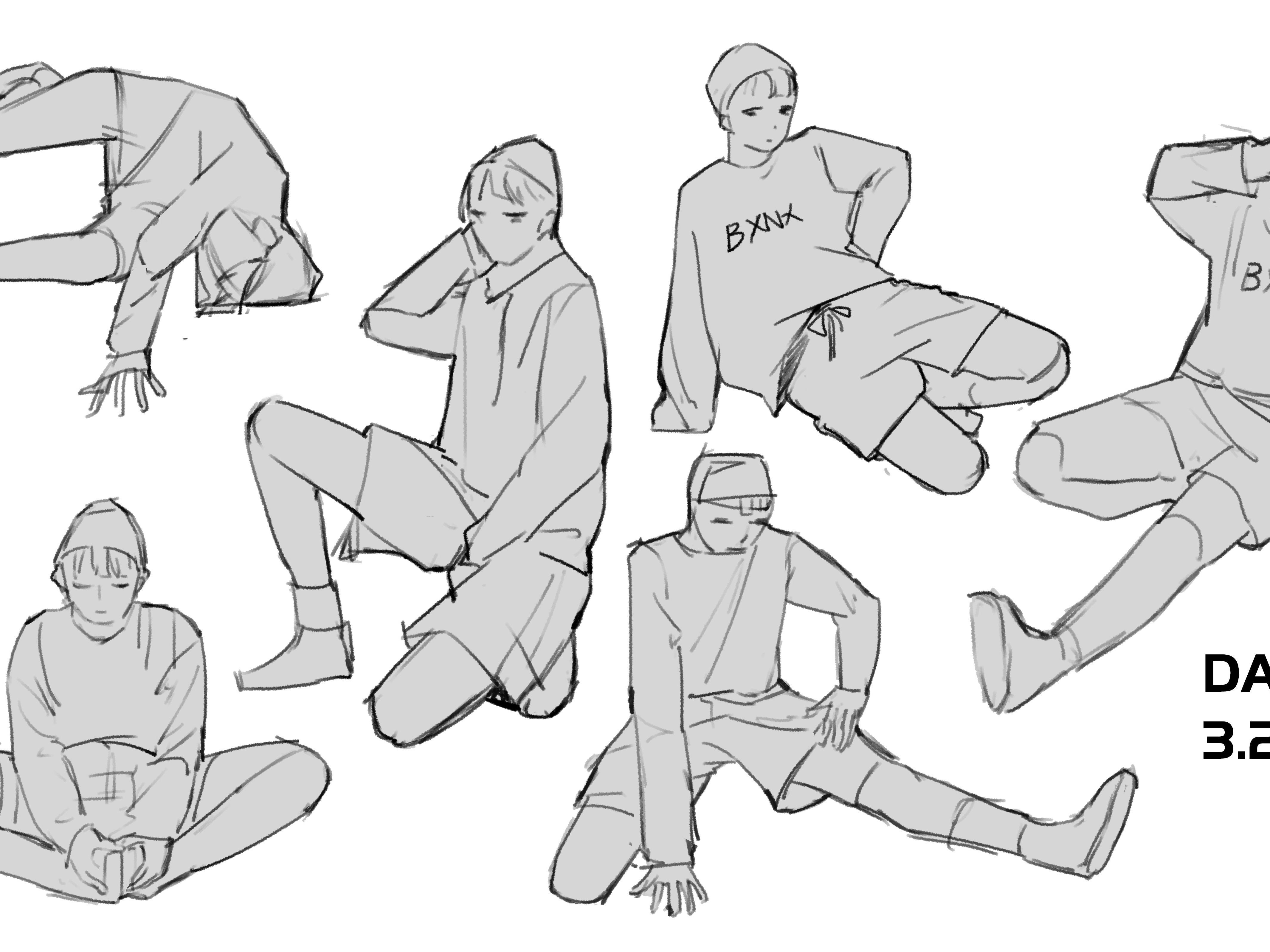 #速写60天挑战赛#day26@速写班长_容琅-站酷ZCOOL