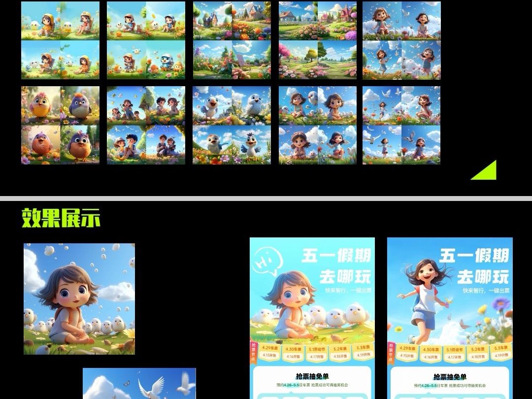 AIGC的练习产出|节气海报_郑漂亮0930-站酷ZCOOL