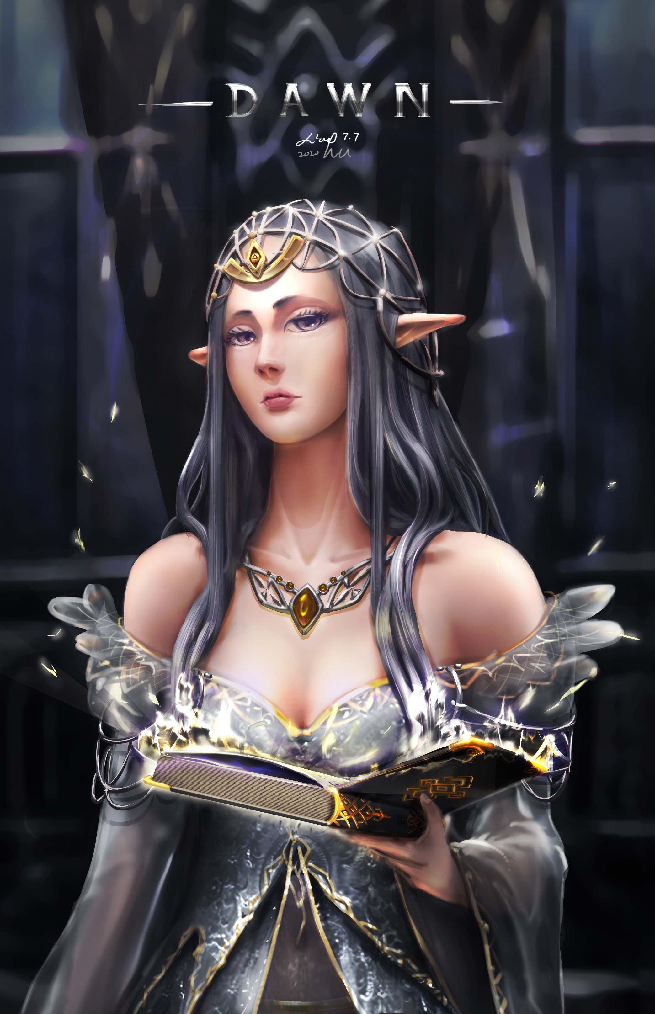 DAWN_七匹哈士奇-站酷ZCOOL