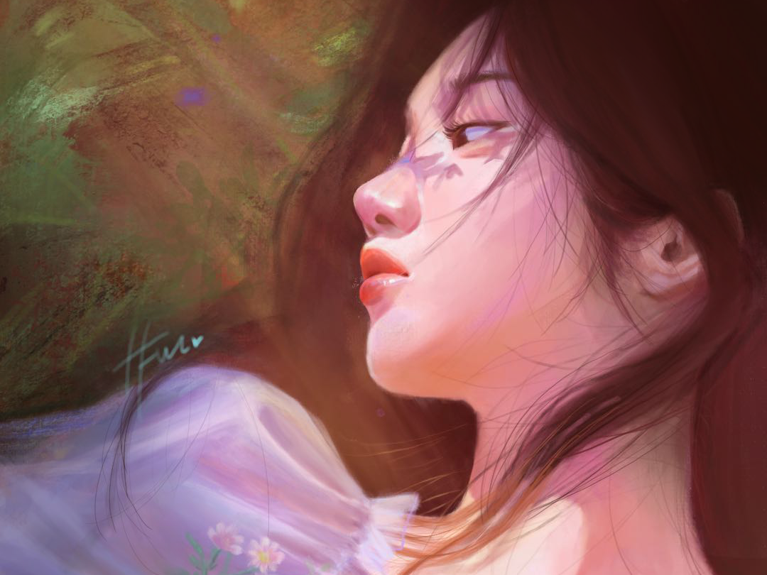 第一张procreate练习！～_HFWL阿莫西林-站酷ZCOOL