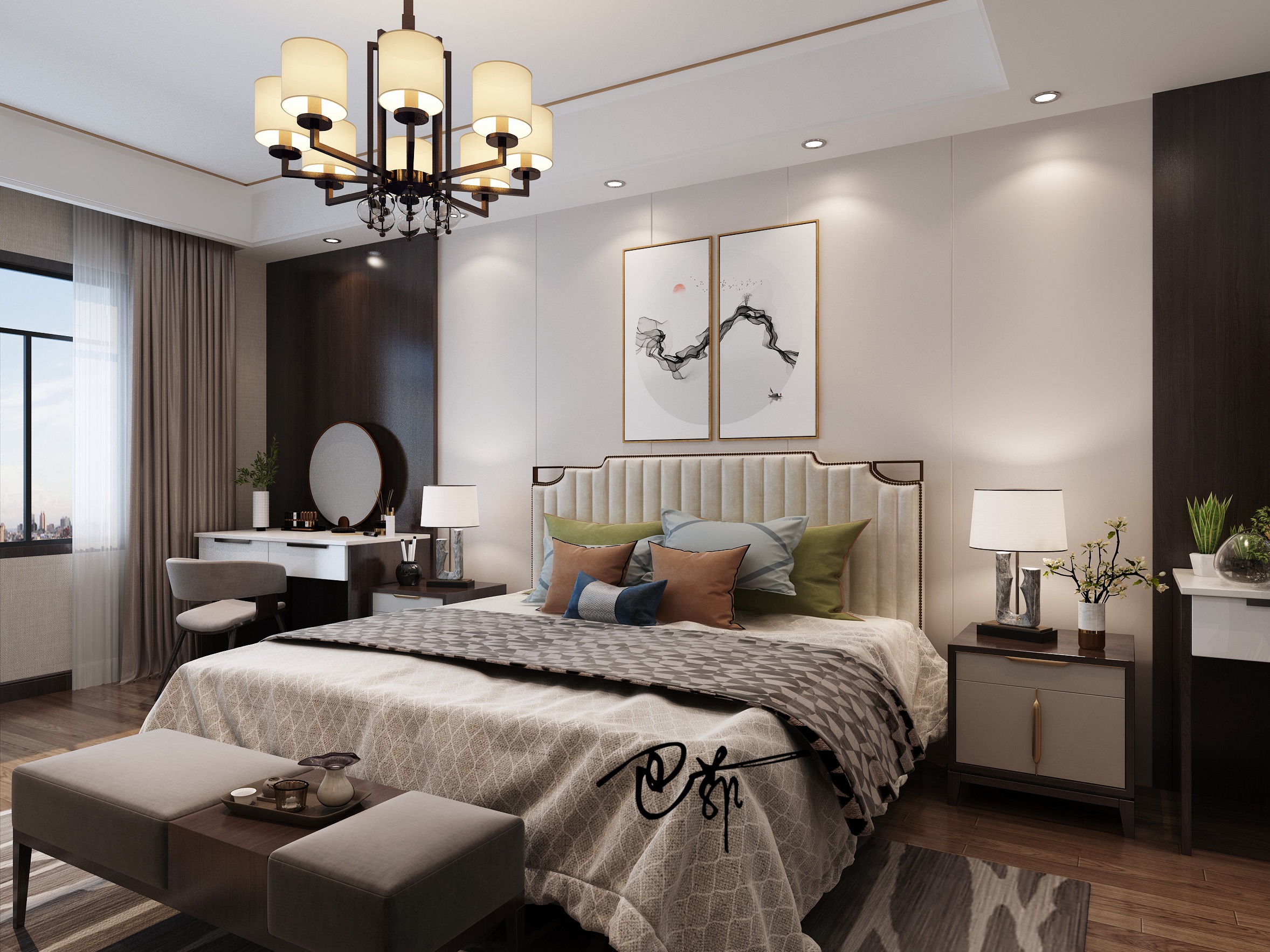 新中式家装_Z94144900-站酷ZCOOL