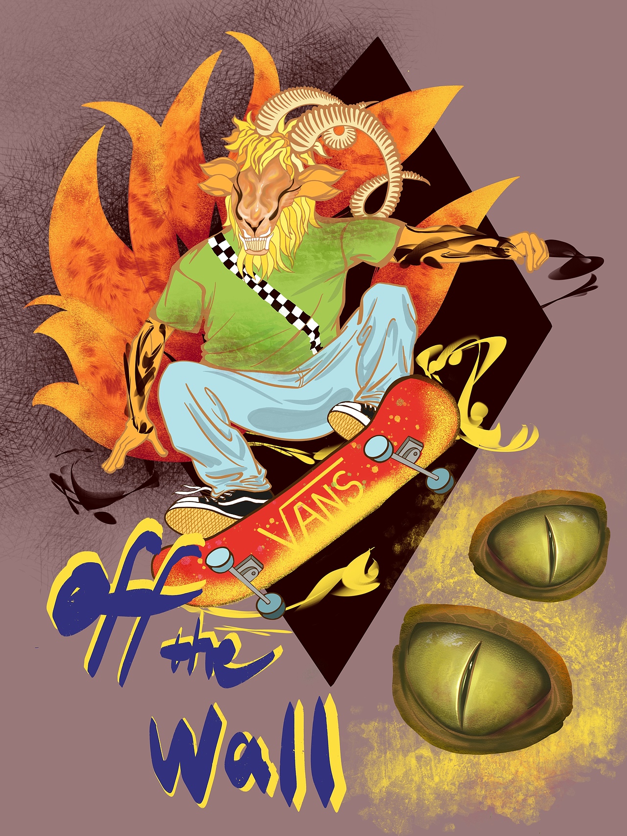 以山海经的猼訑为原型_荔子Lizi-站酷ZCOOL