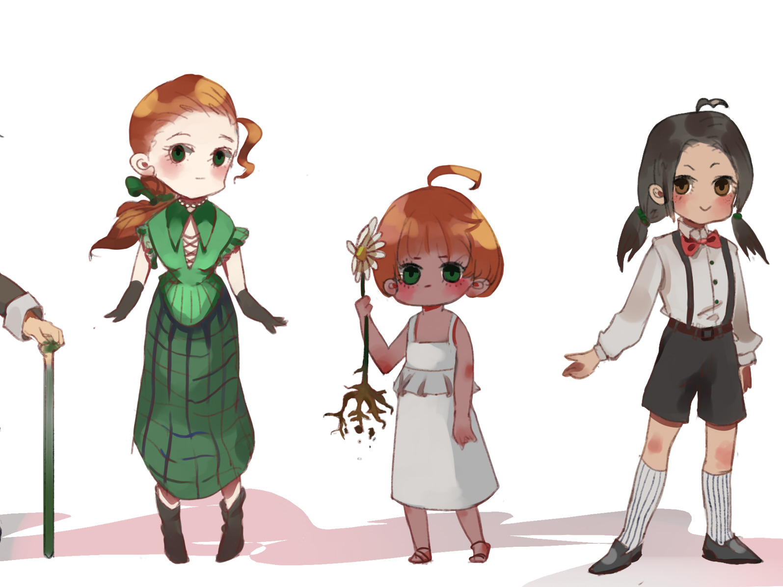 一组大概是西方背景的Q版小人儿_Cru_KUN-站酷ZCOOL
