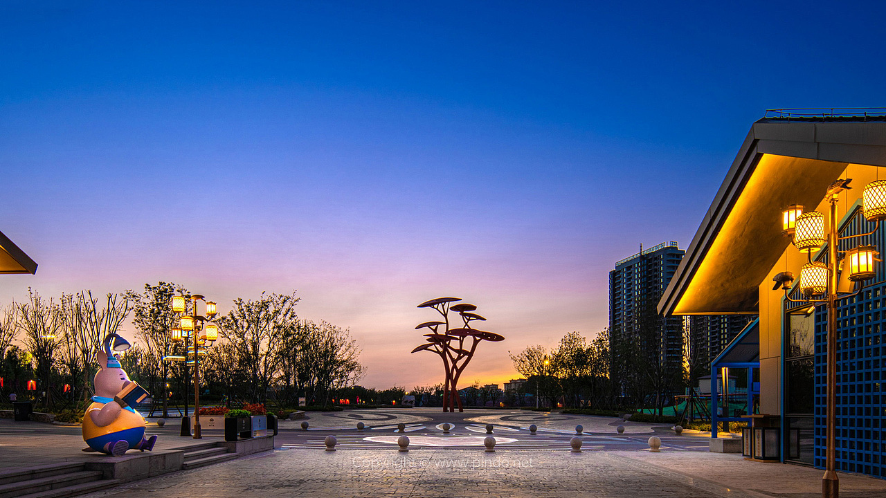 建筑景观摄影|淄博华侨城欢乐山川稷下湾_建筑摄影师于健-站酷ZCOOL