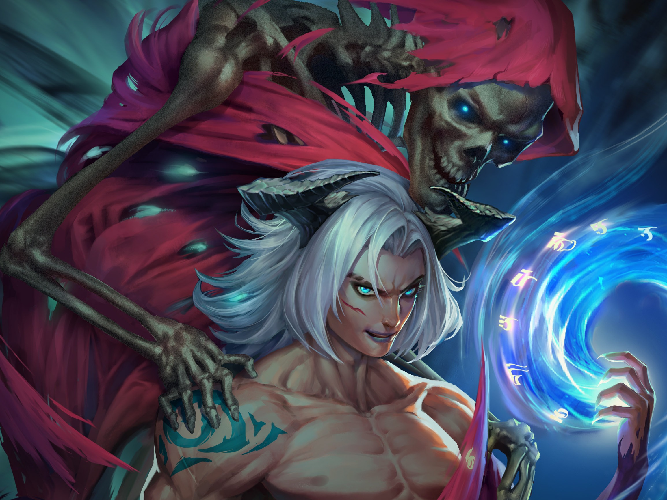 The whisper of wind devil风魔低语_薇拉手绘工作室-站酷ZCOOL