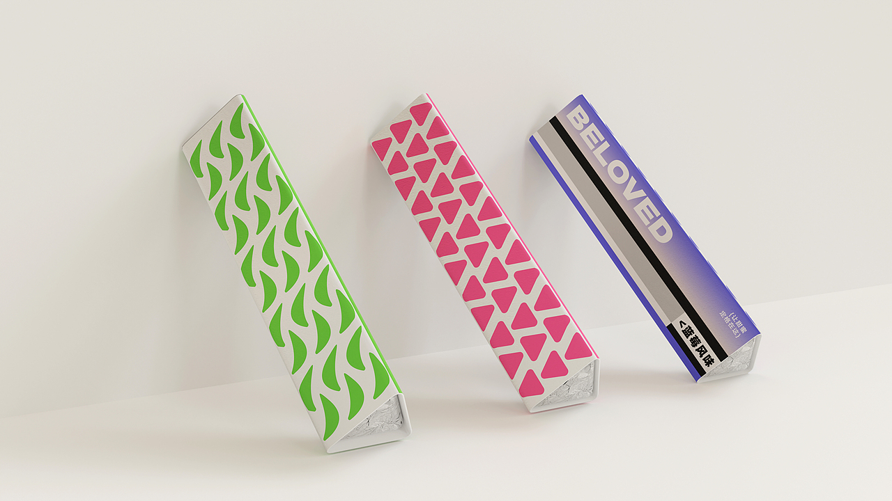 BELOVED蛋白棒 | 包装设计_浪漫中华街-站酷ZCOOL