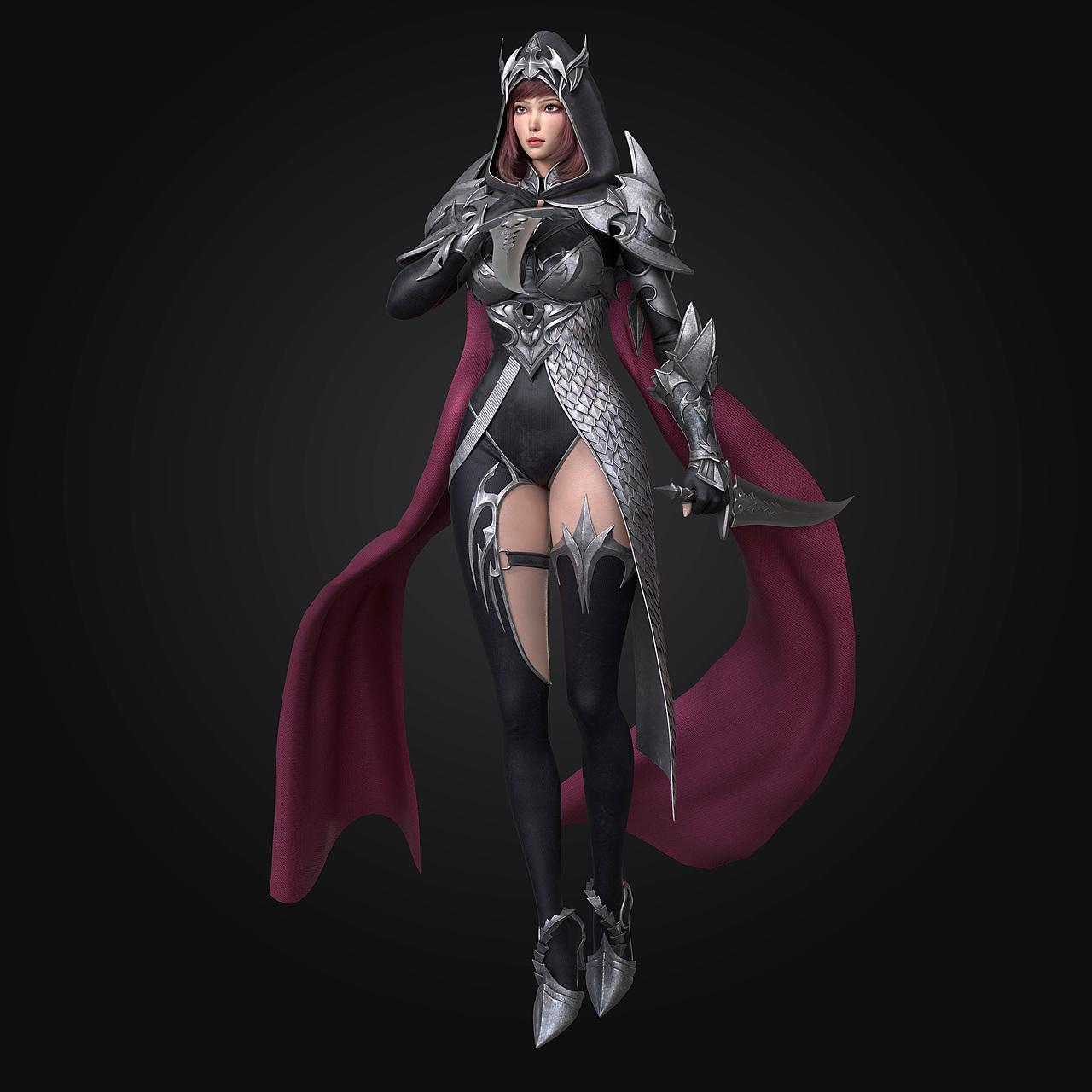 全身CG女性角色_芝麻兄-站酷ZCOOL