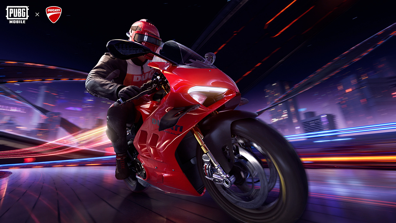 PUBG MOBILE x Ducati杜卡迪_INFINI映纷创意-站酷ZCOOL