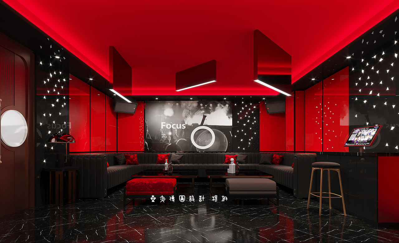 不同的KTV设计风格，给你带来不一样的感受！_小楠呀-站酷ZCOOL