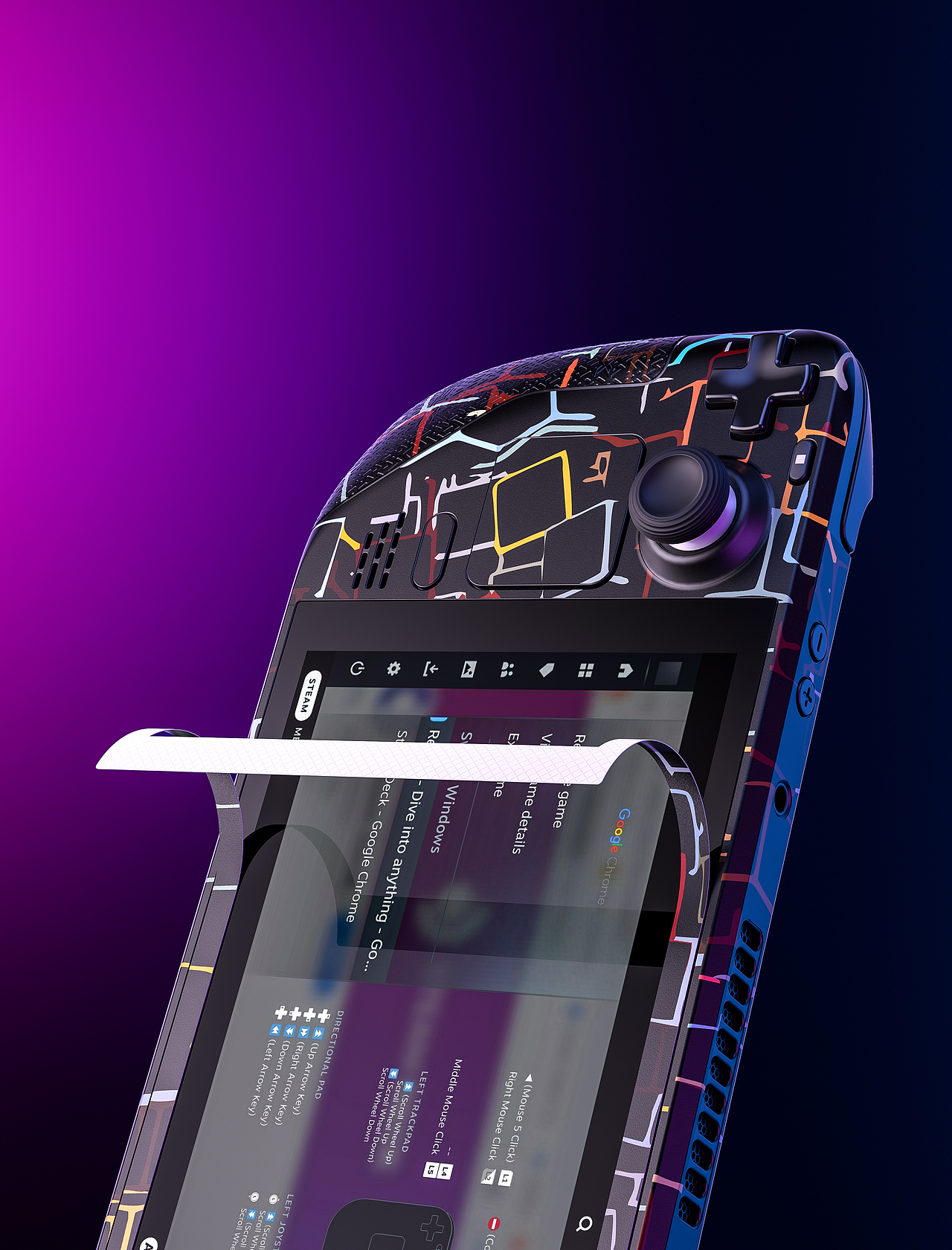 steamdeck防滑贴_黄小小吃肉包-站酷ZCOOL