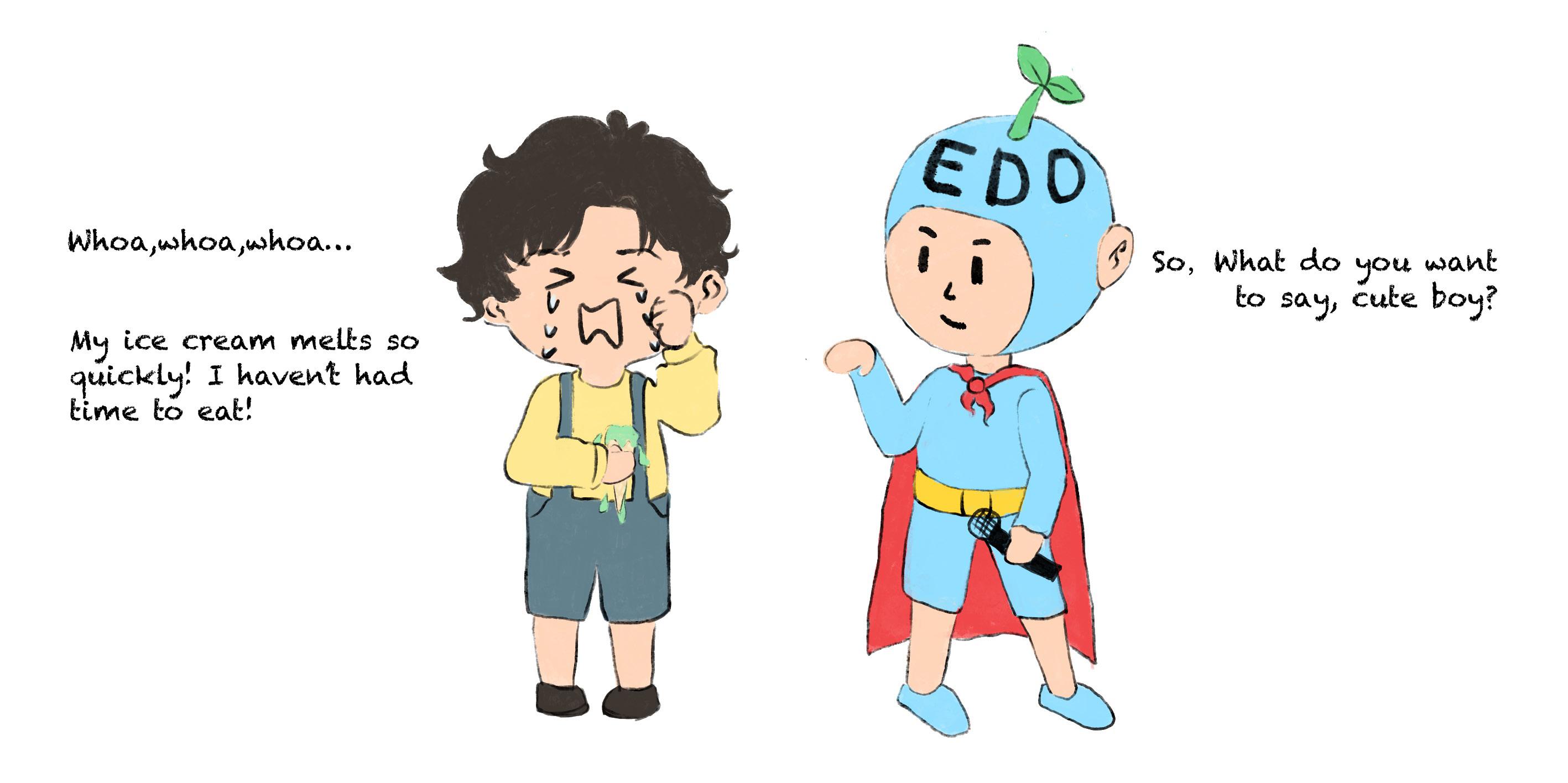 《too hot》绘本设计_当月落星西-站酷ZCOOL