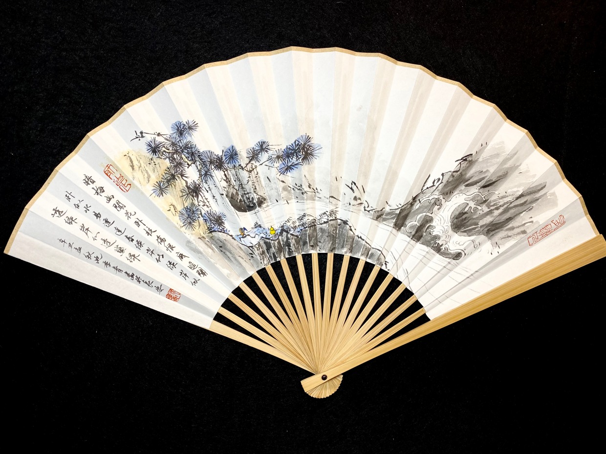 折扇_黑虎王爷-站酷ZCOOL