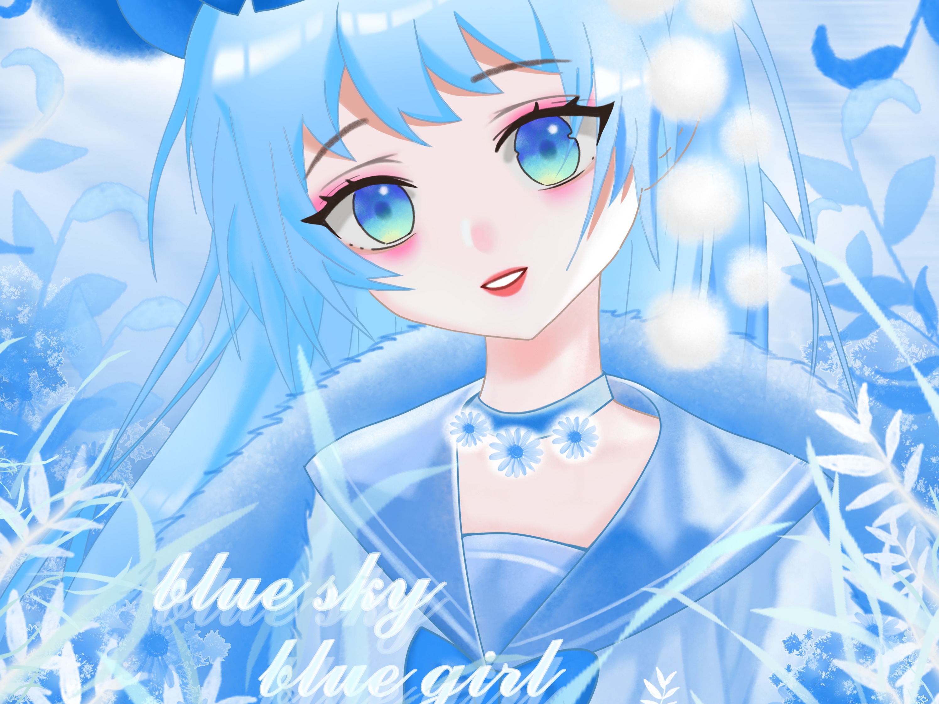 BLUE SKY_HAPPYCHENCHEN-站酷ZCOOL