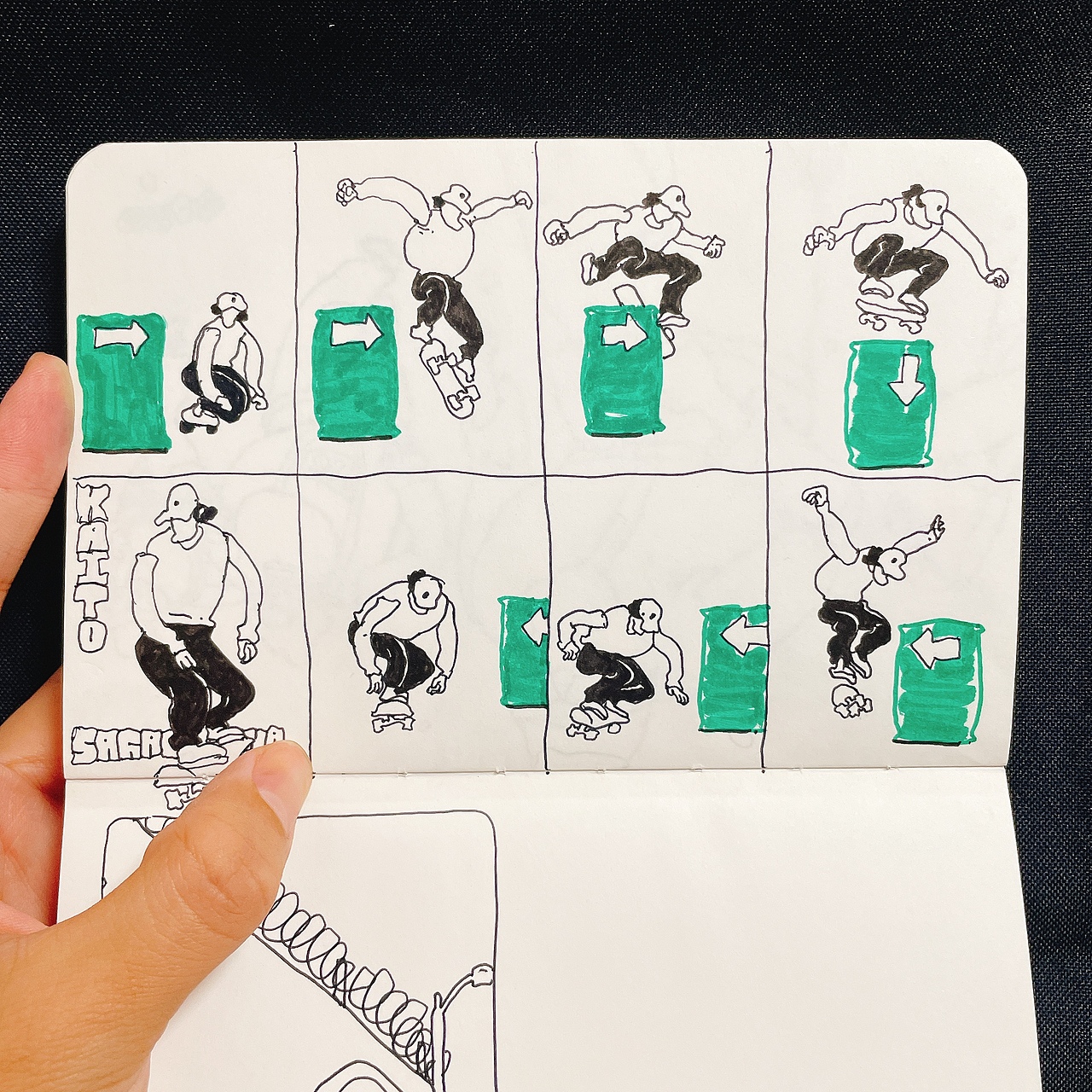 「28天」速写打卡挑战 01_OLLIE_刃一-站酷ZCOOL