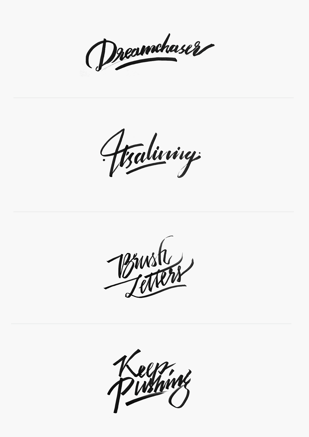 2015 lettering/calligraphy selection1|平面|字体/字形|Niico_原创作品-站酷ZCOOL