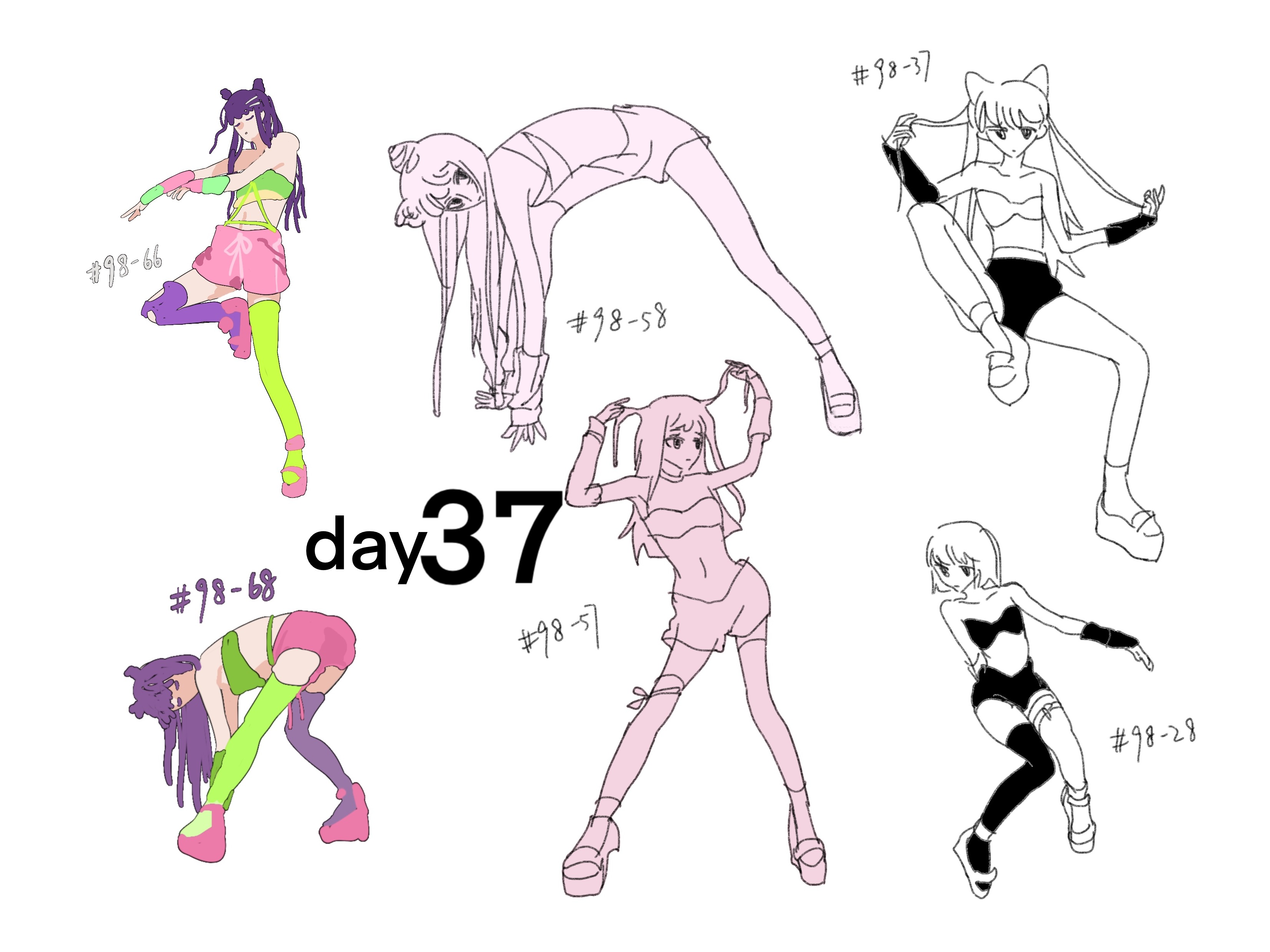 #速写60天挑战赛# Day37 @速写班长_金魚公墓-站酷ZCOOL