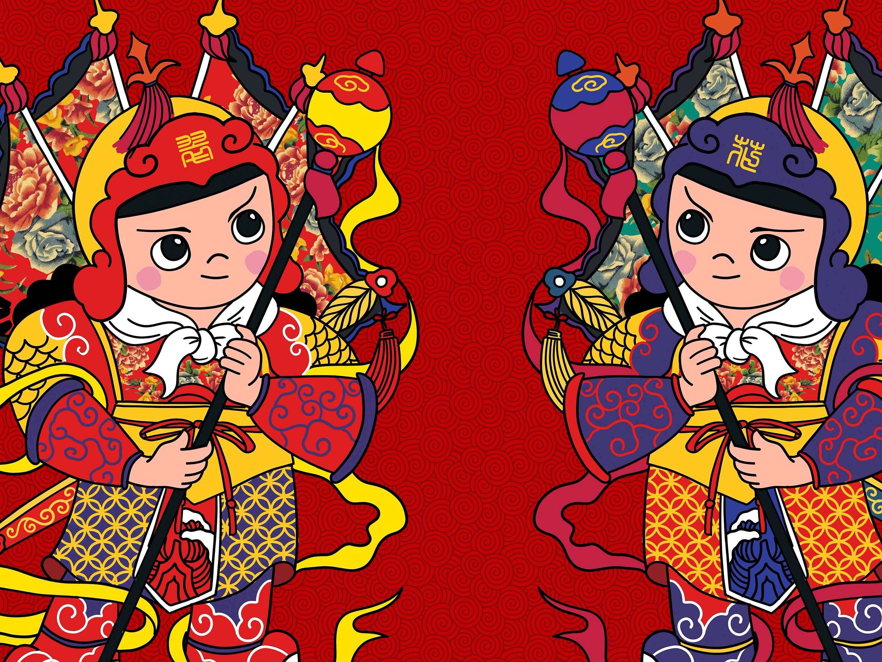 翠花的新年愿望_enuo-站酷ZCOOL