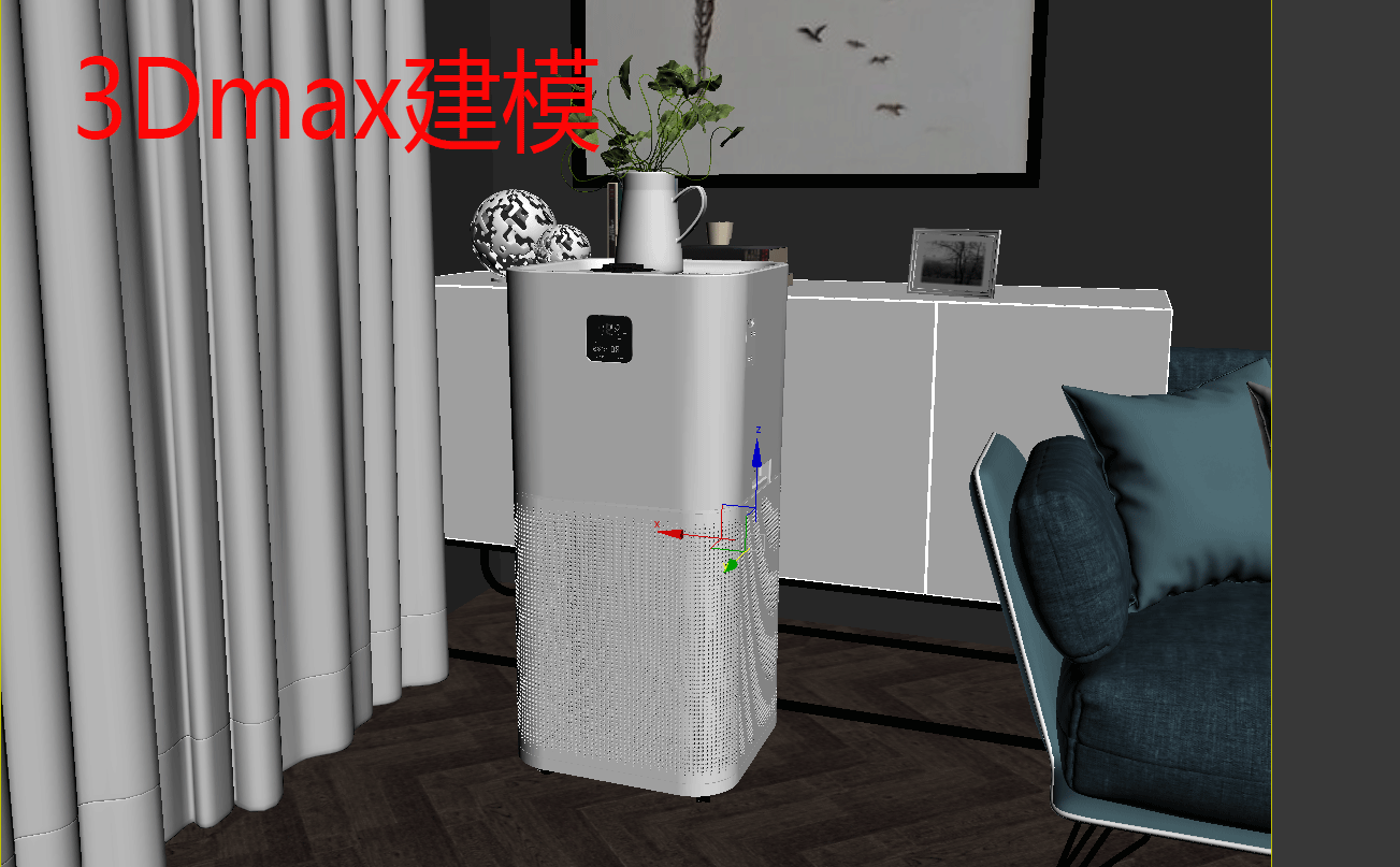 犀牛建模 3Dmax渲染场景，KeyShot 产品，结合_创意设计12-站酷ZCOOL