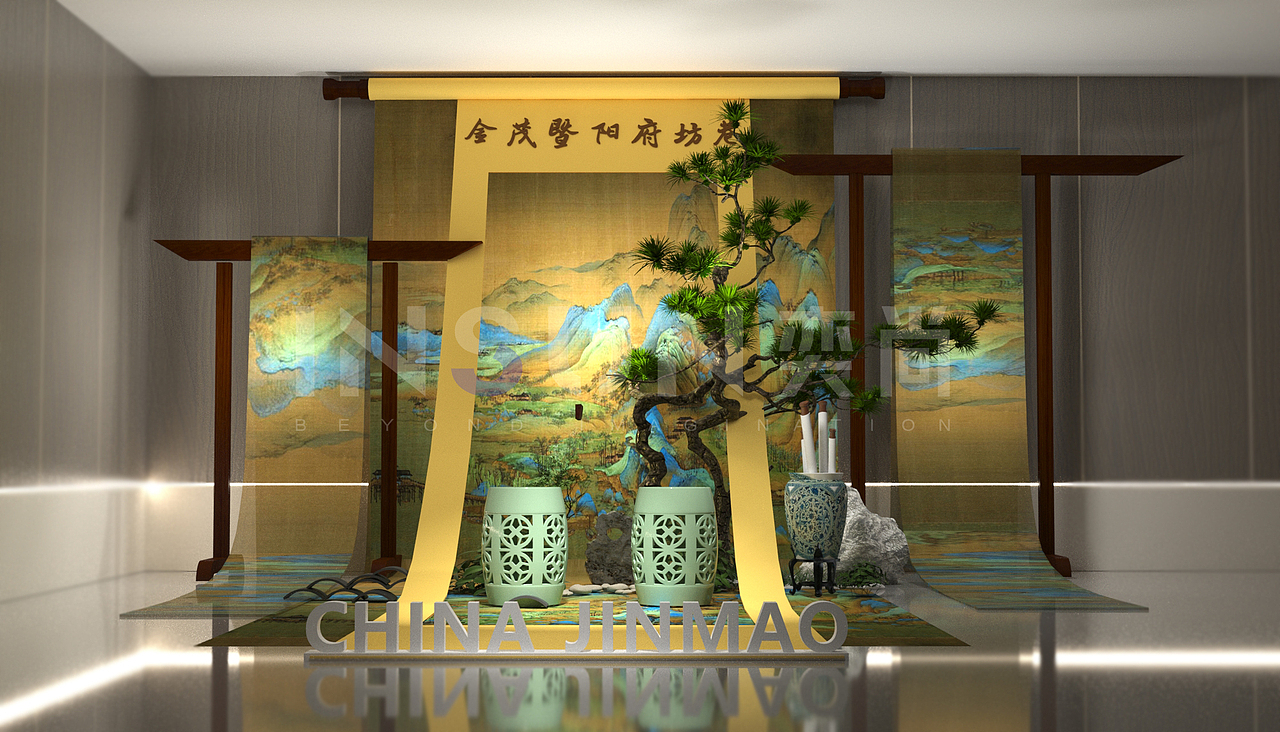 一些中式的舞美及造景集合_NIKO鸭-站酷ZCOOL