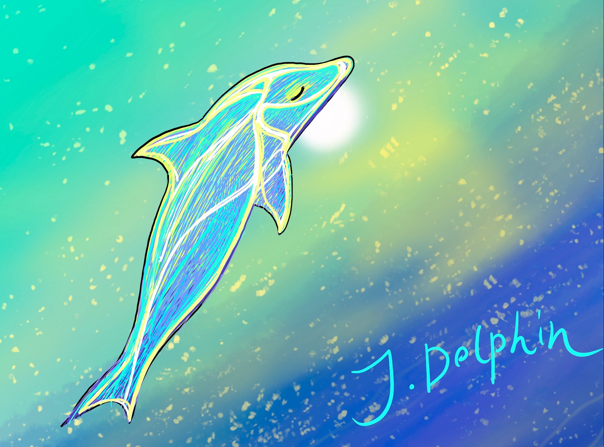 BOE 京东方J DOLPHIN 晶屏海豚晶晶_本白的扫帚-站酷ZCOOL