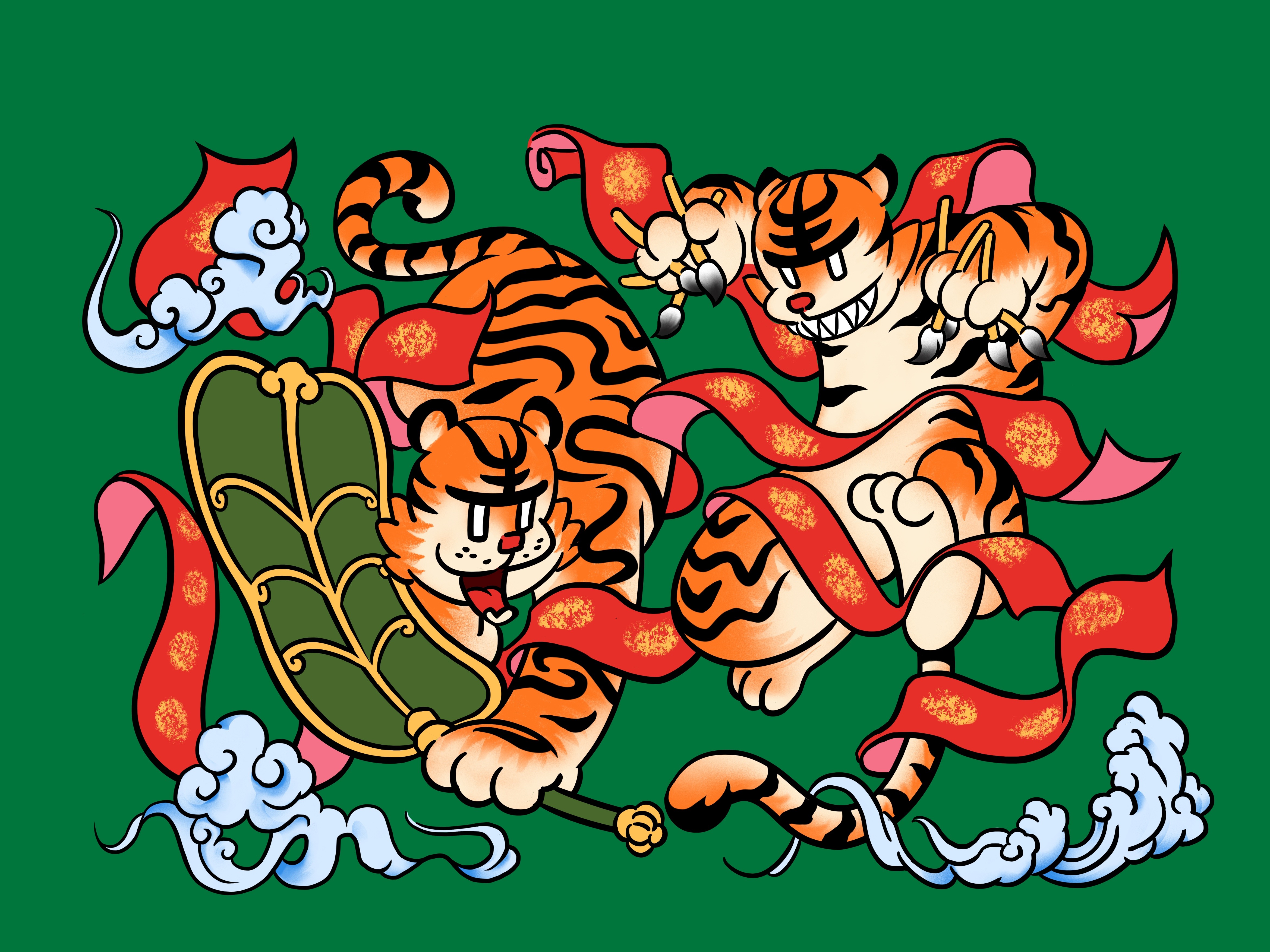 虎虎生风_TYs_Yang-站酷ZCOOL