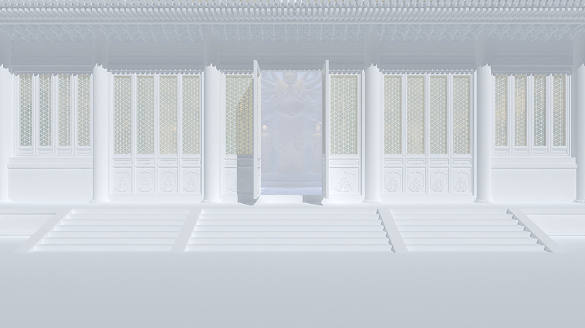 #2019年工作项目：北京 海淀 大慧寺 数字还原项目_28F_里昂-站酷ZCOOL