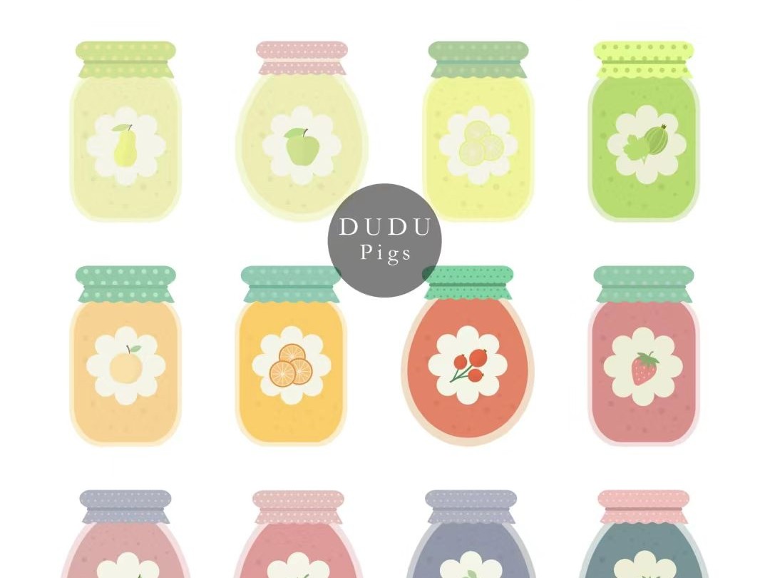 025-9款精致贴纸漂流瓶设计_嘟嘟猪设计素材铺-站酷ZCOOL