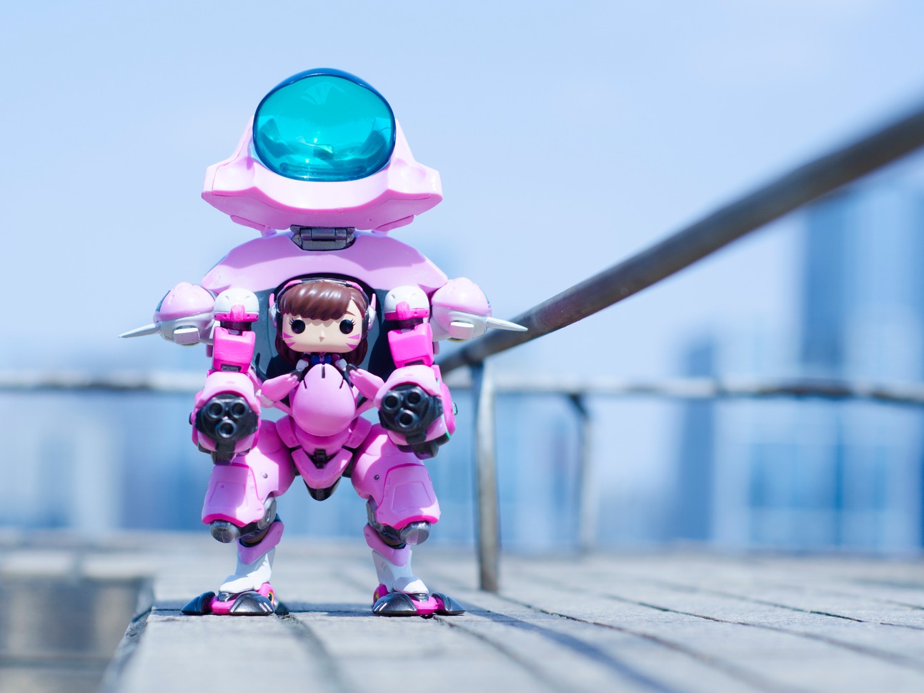 守望先锋-DVA手办_荷西2077-站酷ZCOOL