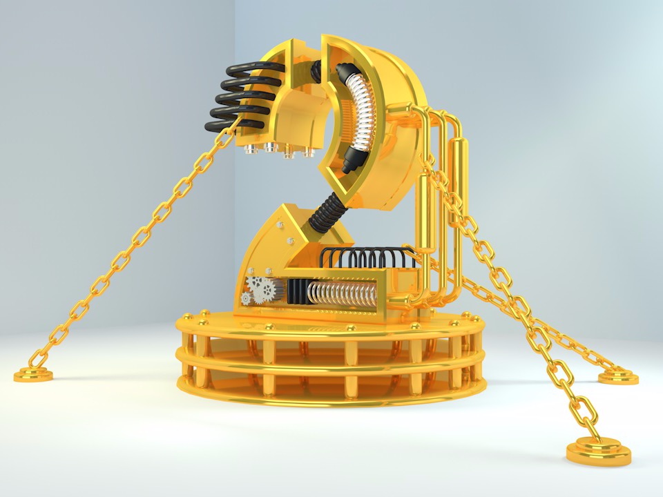 C4D机械字_取个名字真tm麻烦-站酷ZCOOL