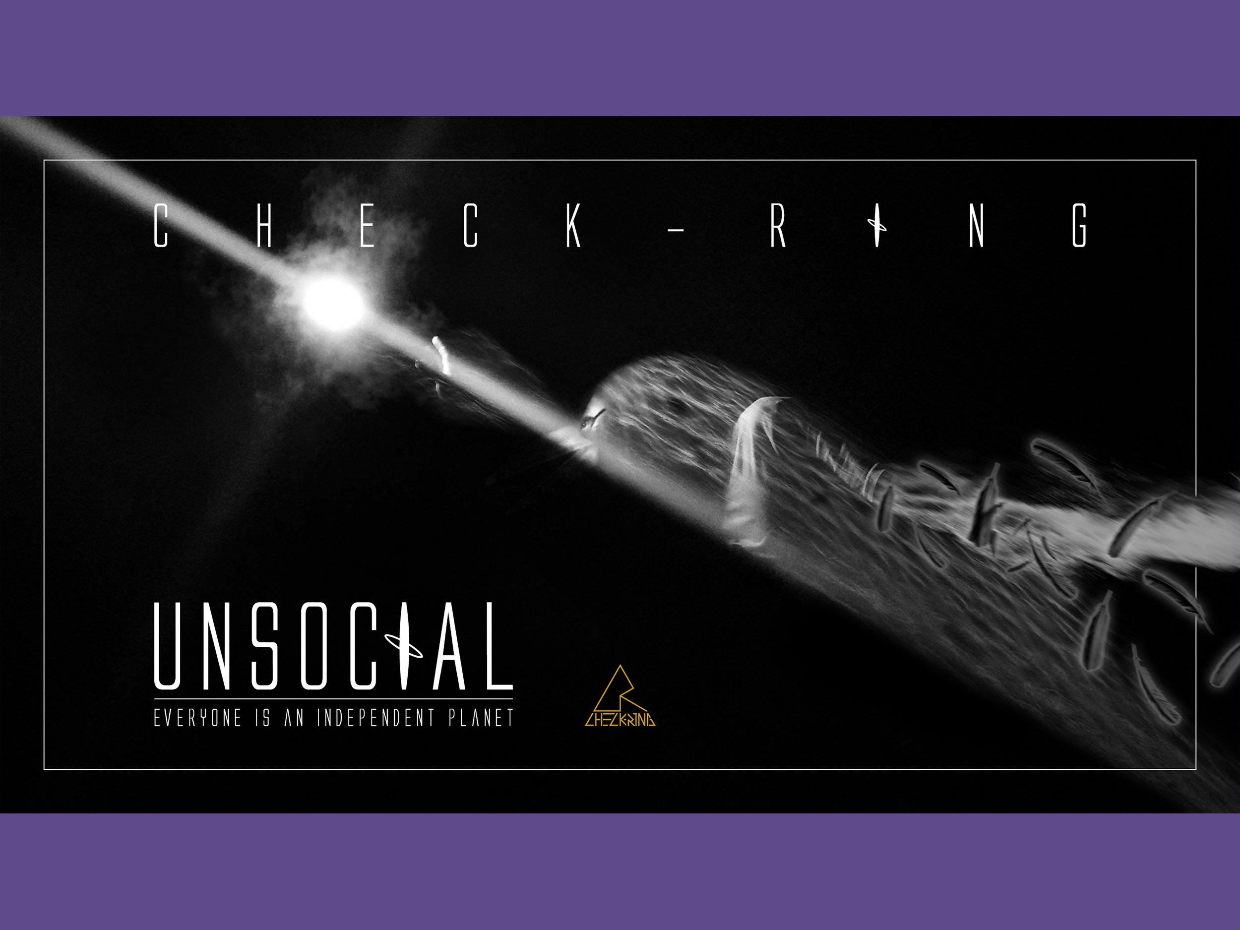 《UNSOCIAL》平面设计_Check_Ring-站酷ZCOOL