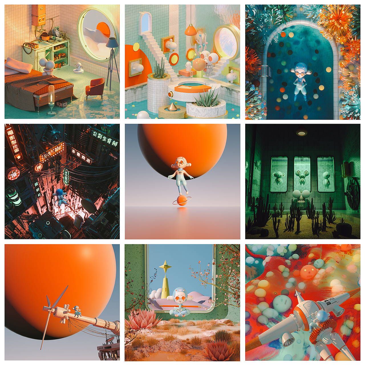 Astrobobi 宇宙波比_灰昼-站酷ZCOOL