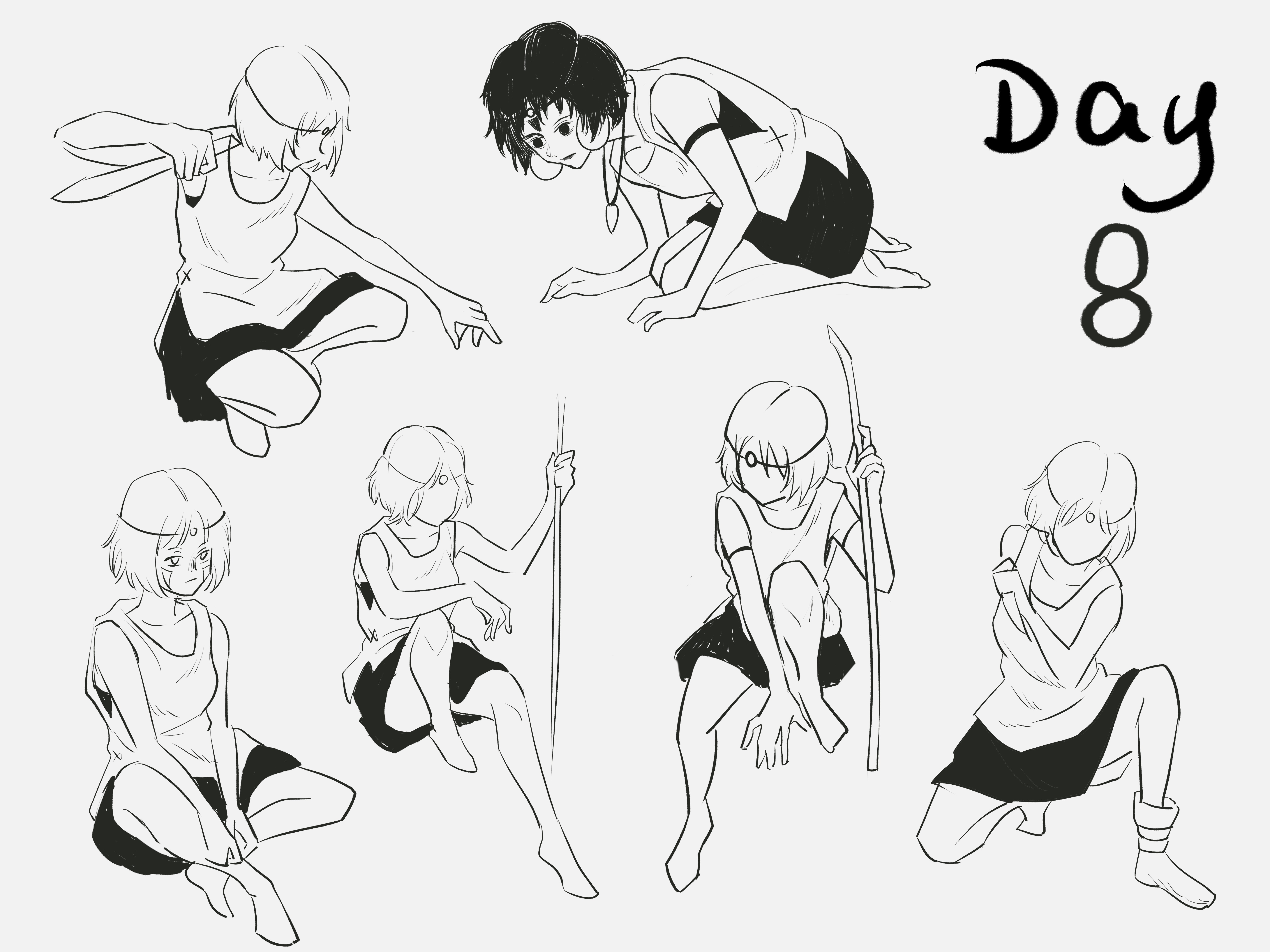 DAy08 @速写班长#速写60天挑战赛_罐罐U_U-站酷ZCOOL