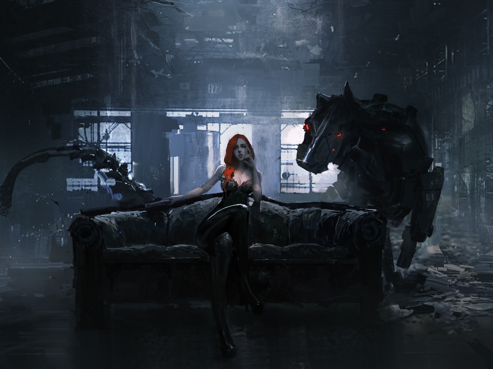 系列创作 Human Lost 01_不想当画家的Leo-站酷ZCOOL