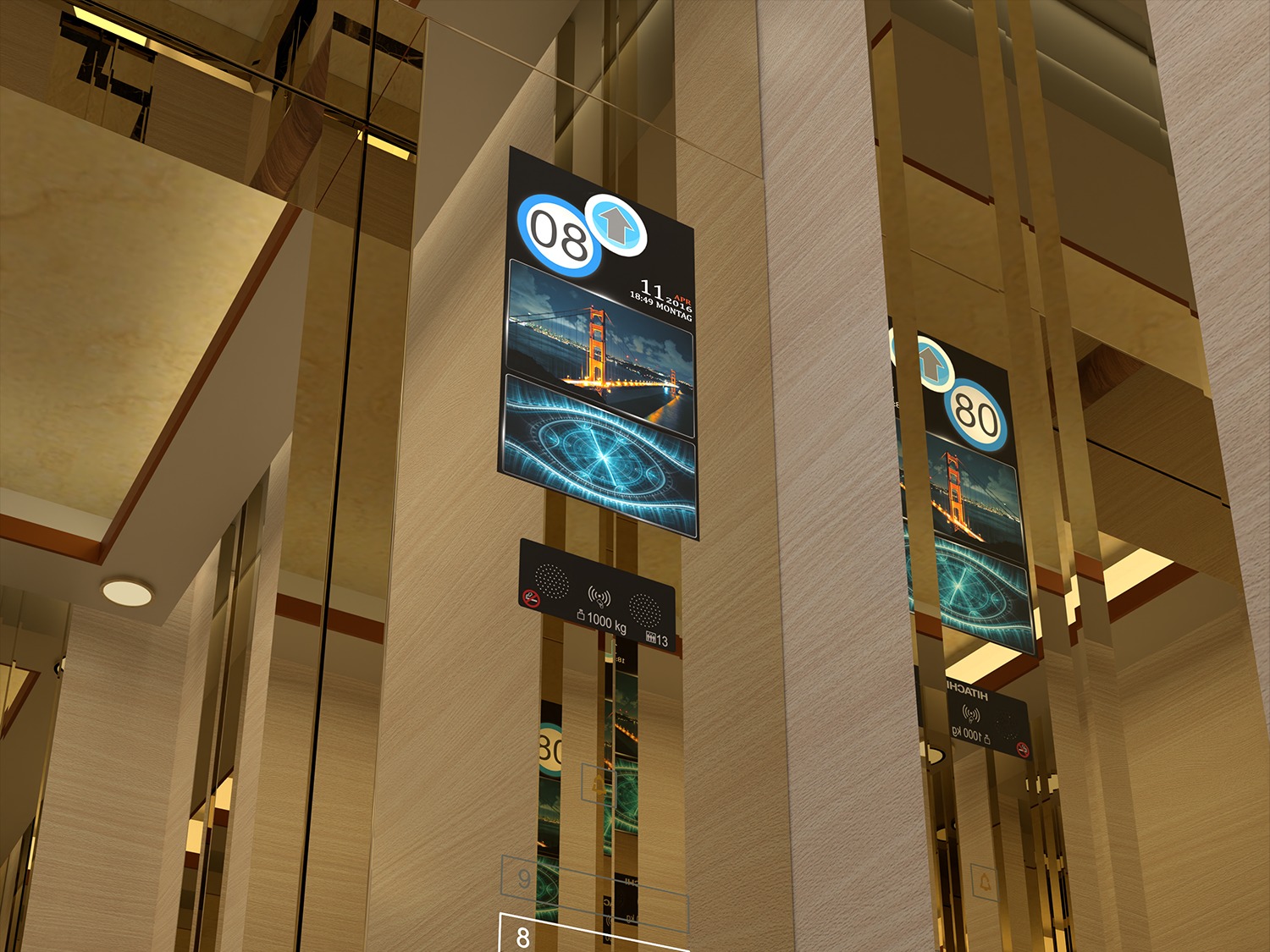 blender电梯轿厢_PJLam-站酷ZCOOL