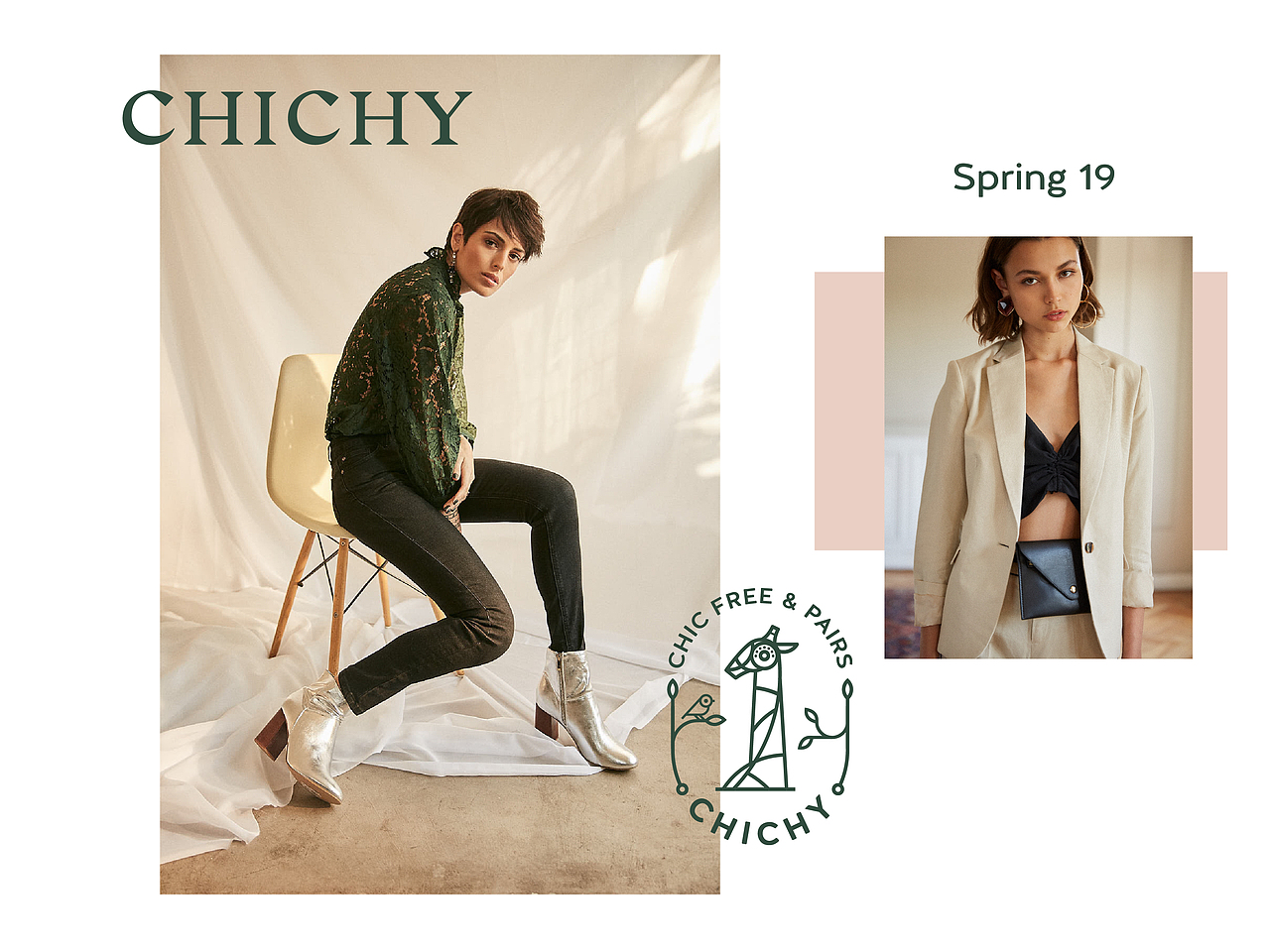 CHICHY 轻熟女装 服饰品牌VI|平面|品牌|Zhongyi001_原创作品-站酷(ZCOOL)