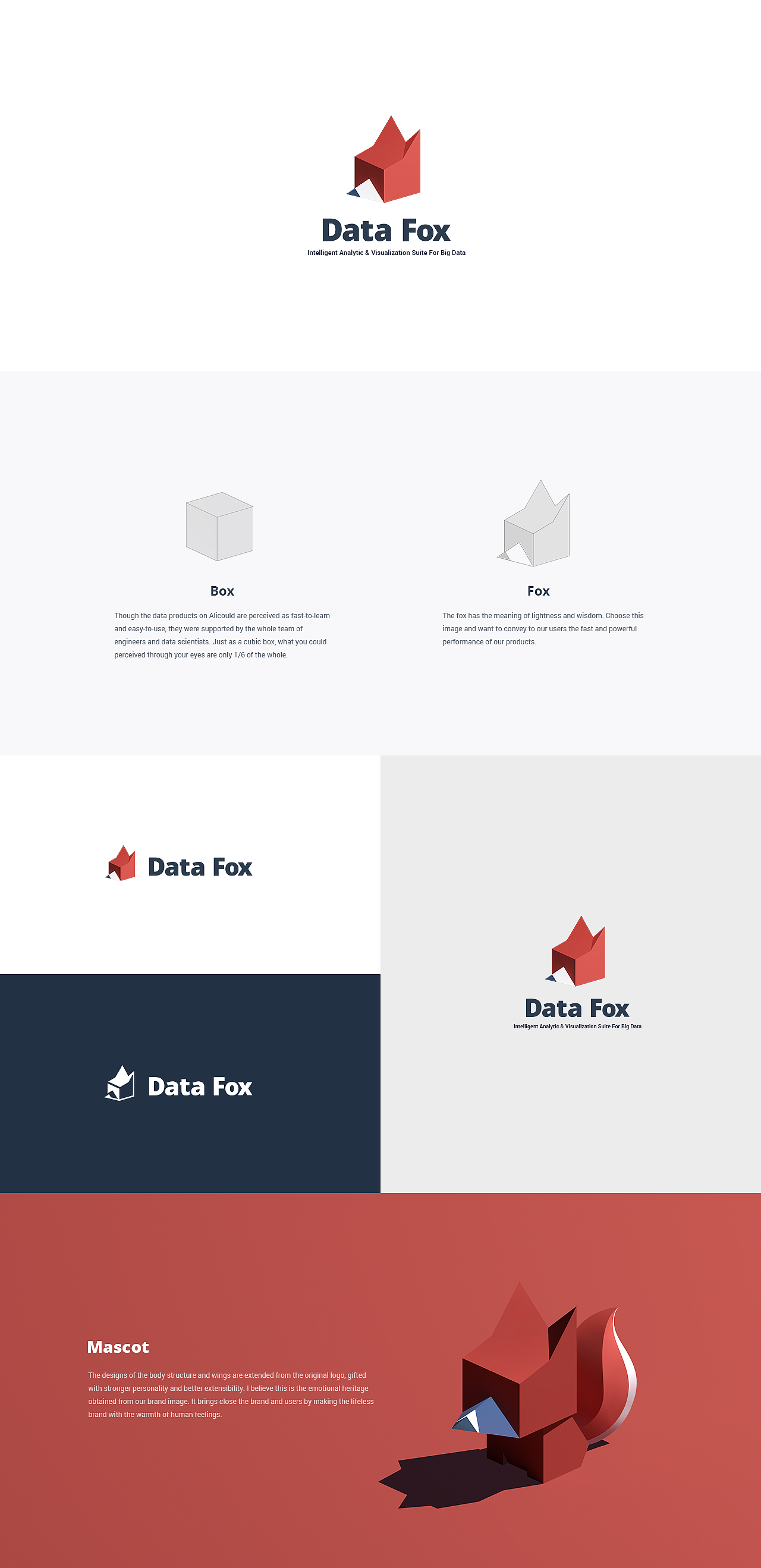 官网设计 - DataFox_三鱼先生-站酷ZCOOL