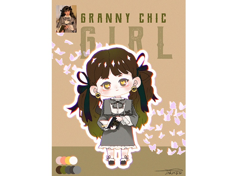 Lolita系列QQ人3_JMEN-站酷ZCOOL