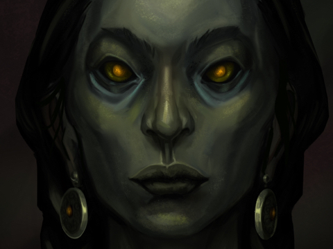 山精灵（练习）_Abak-站酷ZCOOL