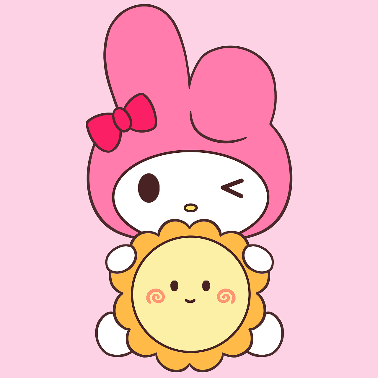 三丽鸥系列｜Kitty猫、玉桂狗、库洛米、美乐蒂_在画画的七七-站酷ZCOOL