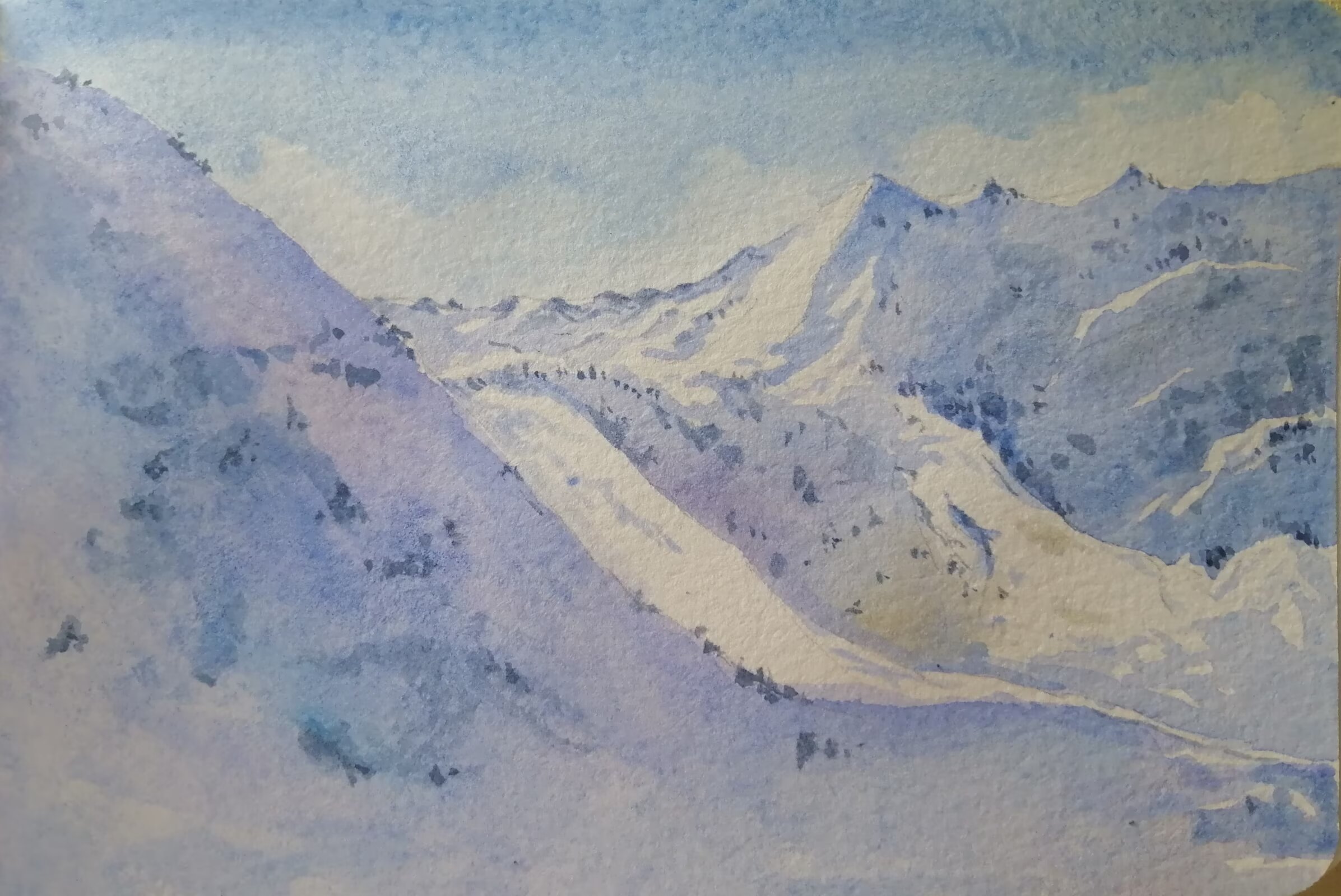 水彩练习_记录生活RECORDER-站酷ZCOOL