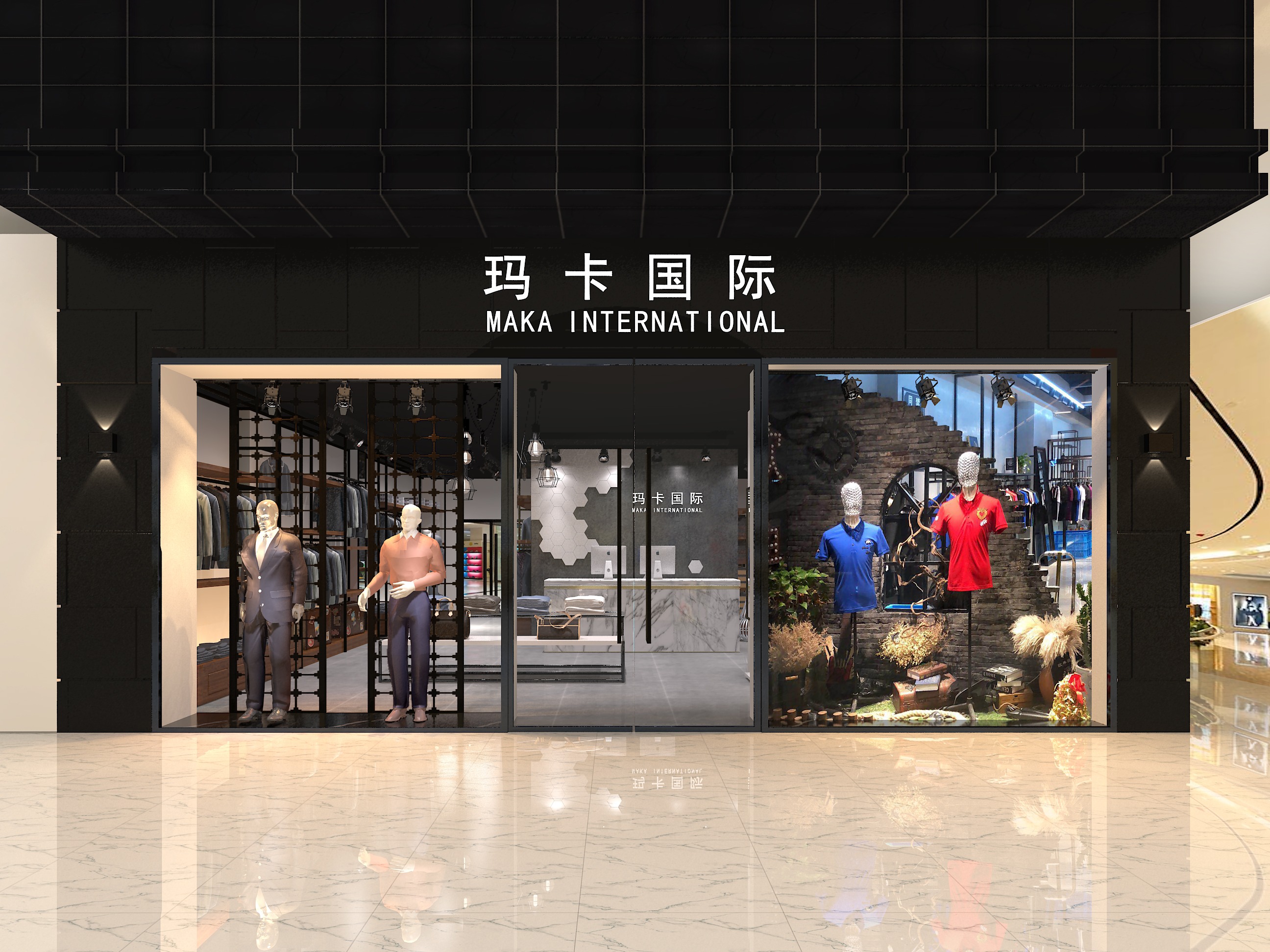 Brand store design_KXLdesigner-站酷ZCOOL