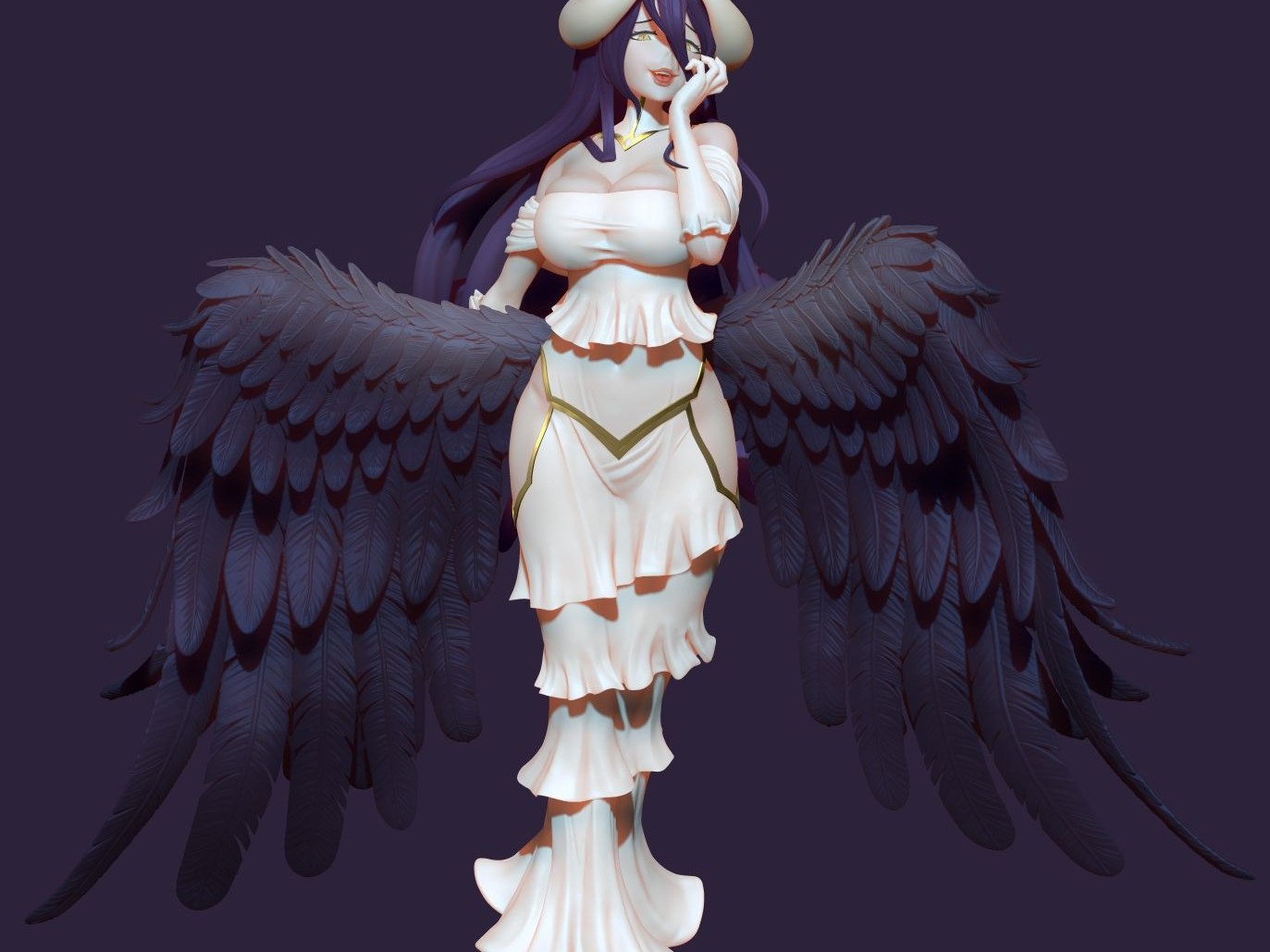 雅儿贝德手办练习_付优秀FFF-站酷ZCOOL