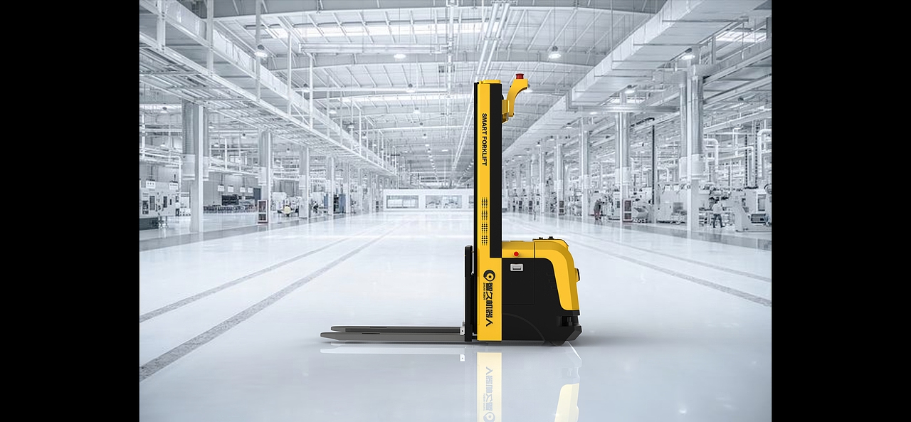 智能无人叉车AGV智能物流小车设计_LingcanDesign-站酷ZCOOL